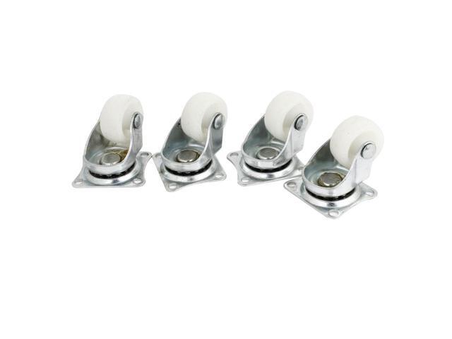 Click here for Unique Bargains 4pcs Swivel Plate 1 Diameter PP Wh... prices