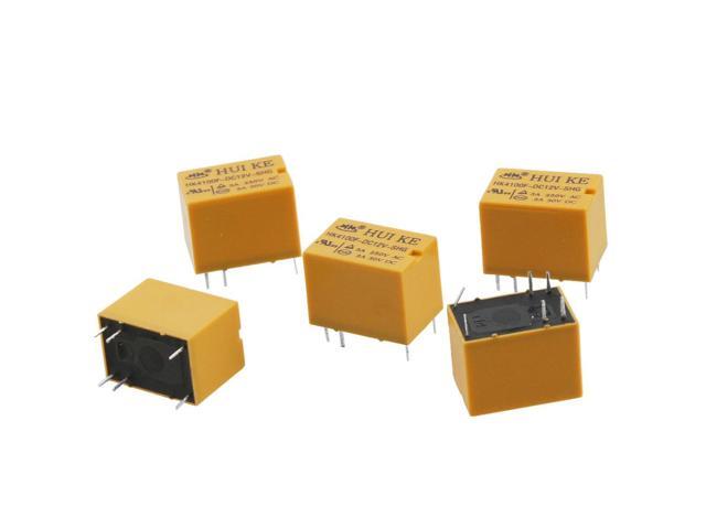 Click here for 5 x DC 12V Coil 3A 250 AC 30V DC 6 Pins PCB Power... prices