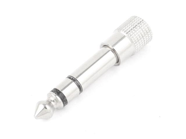 Click here for Unique Bargains Silver Tone 6.5mm Male Plug to 3.5... prices