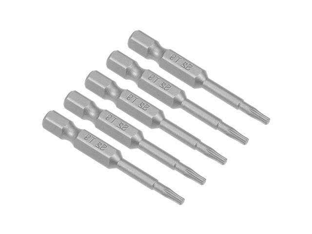 Click here for 5pcs 50mm Long 1/4 Hex Shank T9 Torx Head Screwdri... prices
