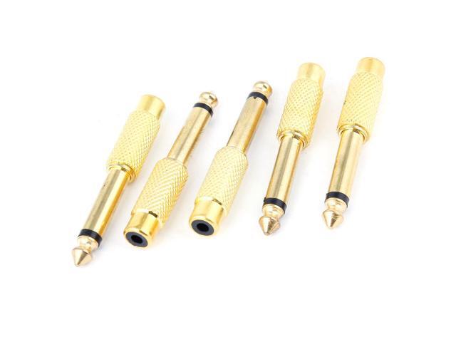 Click here for 5 Pcs 6.35mm Male Stereo Jack to RCA Female Plug A... prices