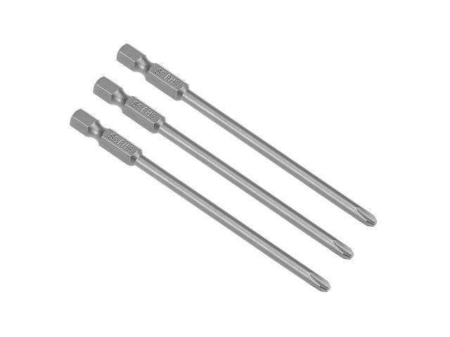 Click here for 3 Pcs 1/4 Shank 100mm Length 4mm Phillips PH2 Magn... prices