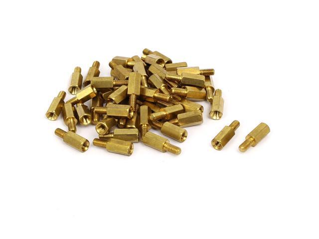 Click here for M3 x 10mm+6mm Male to Female Thread Brass Hex Pill... prices