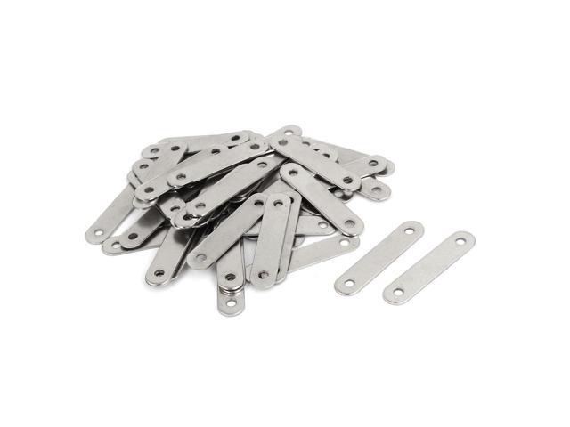 Click here for 38mm x 8mm Flat Joining Corner Brace Brackets Mend... prices