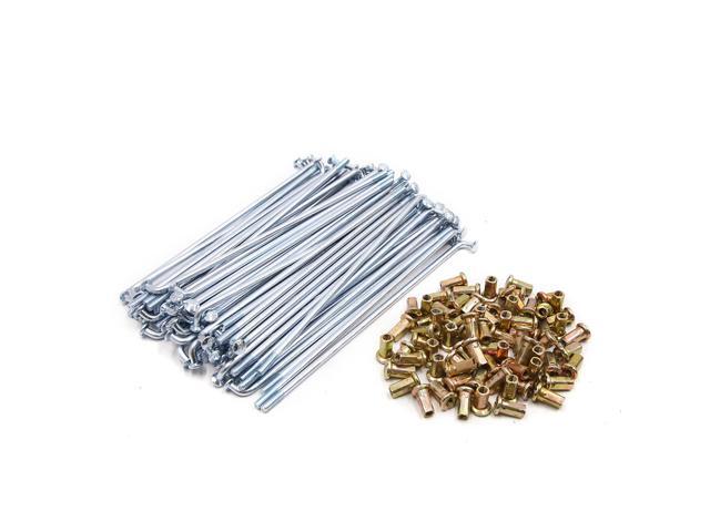 Click here for 72pcs Silver Tone 4mm Thread Dia 160mm Length Moto... prices