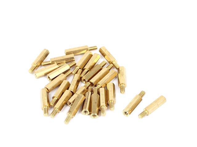 Click here for M3x15+6mm Female/Male Thread Brass Hex Standoff Pi... prices