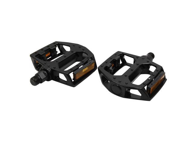 Click here for 2 Pcs Black Aluminium Alloy Reflector Flat Type No... prices