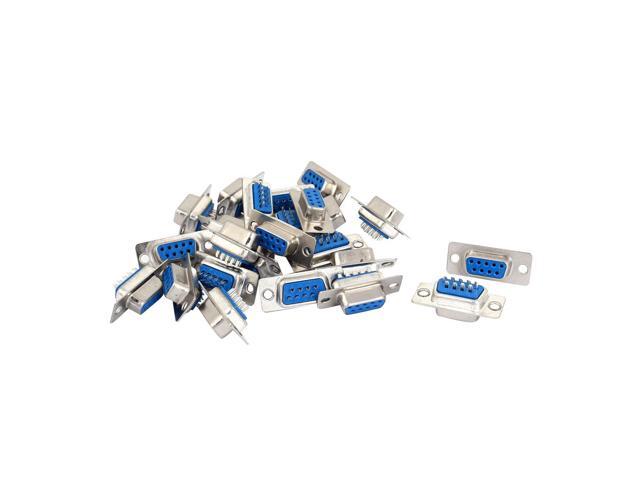 Click here for 25 Pcs D-SUB DB9 Female 2 Rows Straight 9 Pin Plug... prices