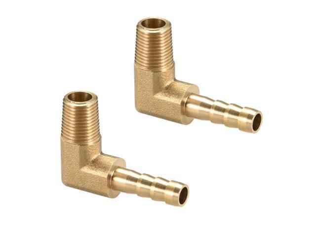 Click here for Brass Barb Hose Fitting  90 Degree Elbow 6mm Barbe... prices