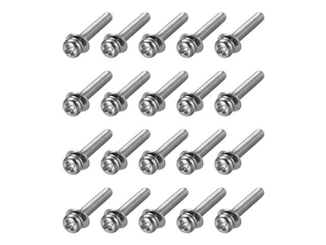 Click here for M3 x 16mm 304 Stainless Steel Phillips Pan Head Ma... prices