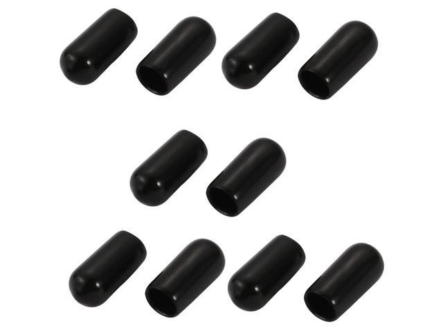Click here for 10Pcs 6mm Inner Dia PVC Flexible Vinyl End Cap Scr... prices
