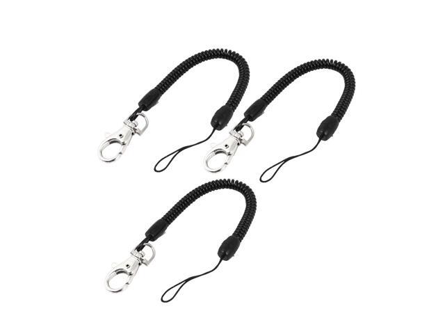 Click here for Unique Bargains Lobster Clasp Key Chain Ring Stret... prices