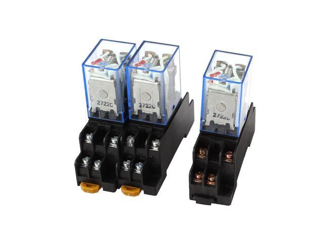 Click here for Unique Bargains 3 Pcs AC 110V/120V 5A Coil Red Pil... prices