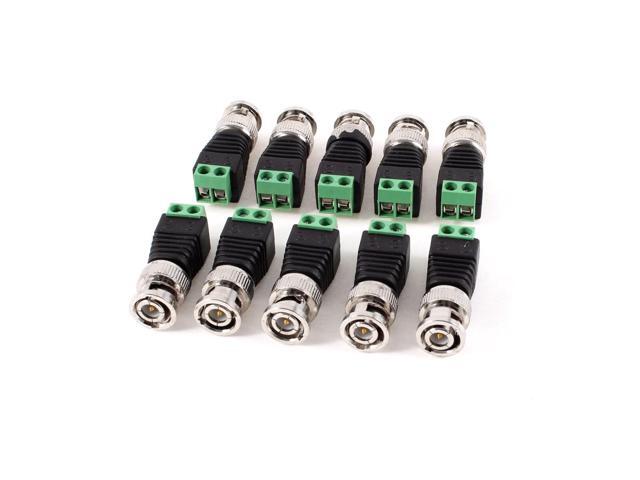 Click here for Unique Bargains 10 x Coaxial Cat5 UTP to BNC Video... prices