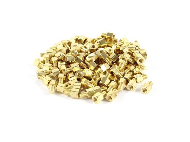 Click here for Unique Bargains 100pcs Brass Hex Standoff Spacer M... prices