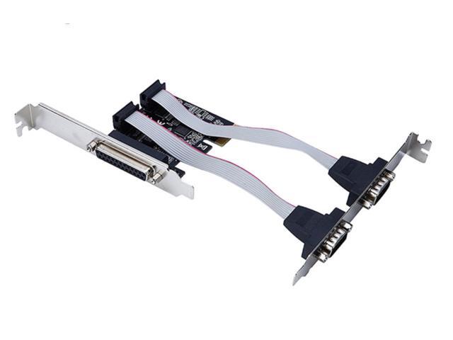 Click here for PCI-E to 2 DB9 RS232 Serial Ports + 1 DB25 Printer... prices