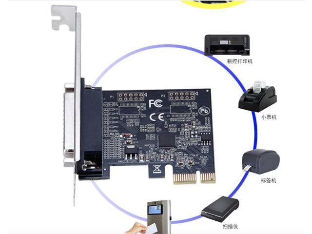 Click here for PCI Express PCI-E 1X to Parallel port DB25 LPT Pri... prices
