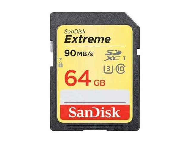 Click here for SanDisk 64GB SD extreme U3 4K 60090mb/s 16G SDHC U... prices