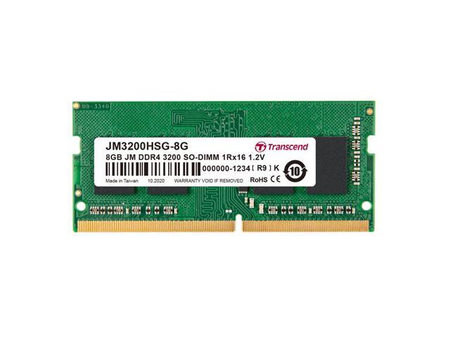 Click here for 8GB Transcend JetRam DDR4 3200Mhz PC4-25600 CL22 S... prices
