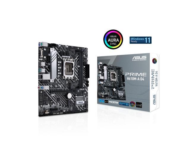 Click here for Asus Prime H610M-A D4 Intel LGA 1700 Micro ATX DDR... prices