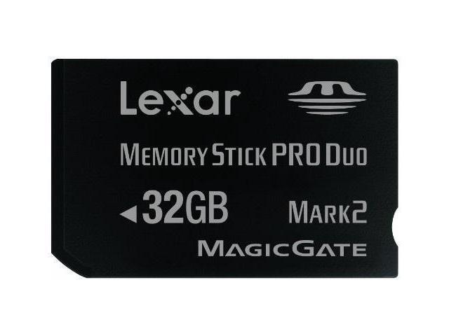 Click here for 32GB Lexar Platinum II Memory Stick PRO Duo Mark2 prices