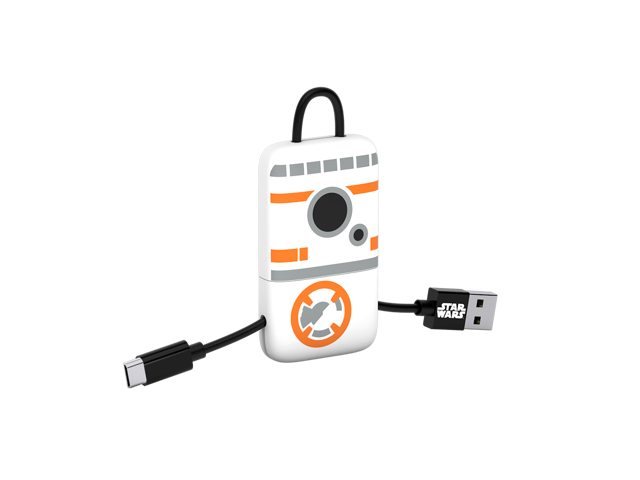 Click here for Star Wars TLJ BB-8 KeyLine Micro USB Cable 22cm prices