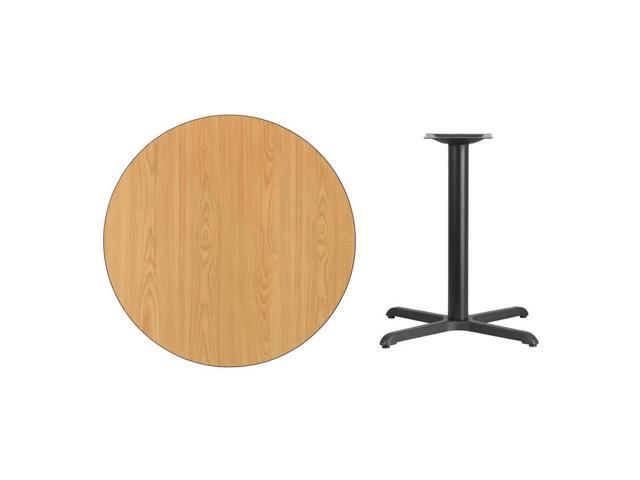 Click here for 36 Round Natural Laminate Table Top with 30 x 30 T... prices