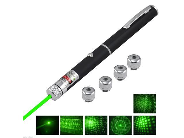 Click here for 5 in 1 Green Laser Pointer Pen Star Effect Caps 5... prices