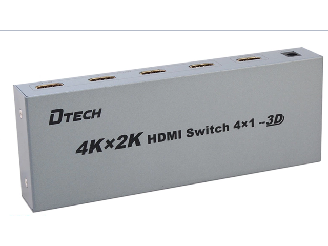 Click here for DTECH DT-7041 4 in 1 out HDMI Splitter 4Kx2K and h... prices