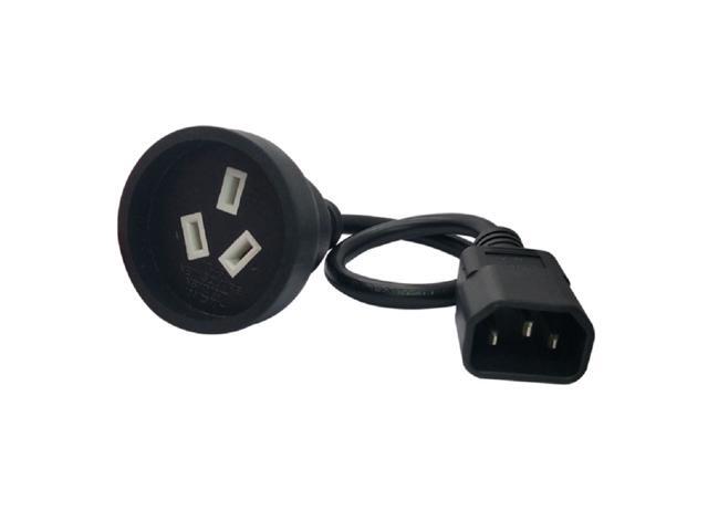 Click here for IEC 320 C14 Male Plug to SAA Australia AU 3Pin Fem... prices