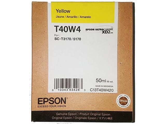 Click here for Epson UltraChrome XD2 T40W Ink Cartridge Yellow T4... prices