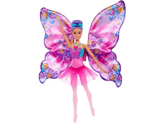 Click here for Barbie Hxj10 Dance & Flutter Doll with 2-in-1 Tran... prices