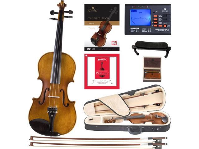 Click here for Cecilio CVN-500 Solidwood Ebony Fitted Violin w/Pr... prices