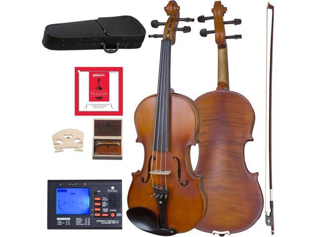 Click here for Cecilio CVA-500 Solidwood Ebony Fitted Viola w/DAd... prices