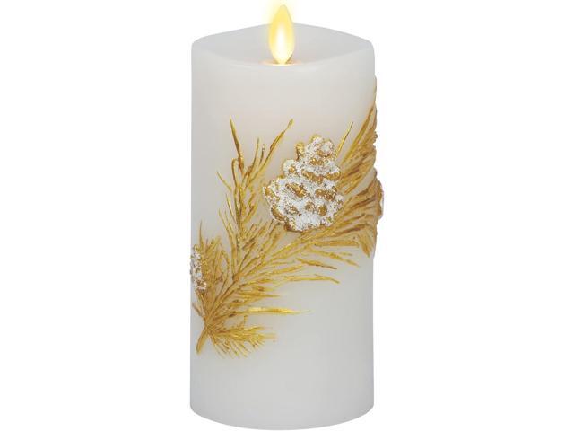 Click here for Luminara Embossed Flameless Indoor LED Candle for... prices