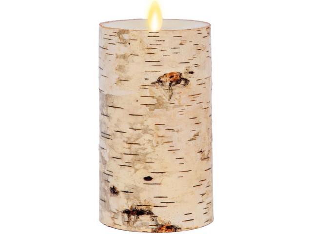 Click here for Luminara Wrapped Wood Indoor Flameless LED Candle... prices