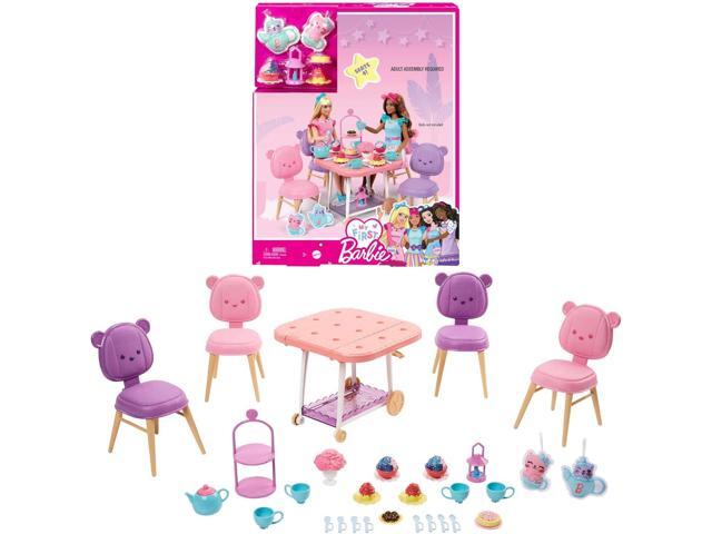 Click here for Barbie Tea Party Plastic Toy Playset with 18 Story... prices