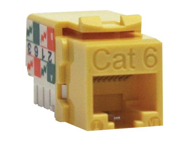 Click here for Tripp Lite CAT6/5E KYSTN JCK YLW- Part # N238-001-... prices