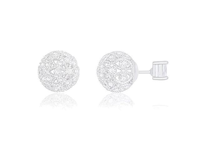 Click here for 18k White Gold Plated Cubic Zirconia Princess Cut... prices