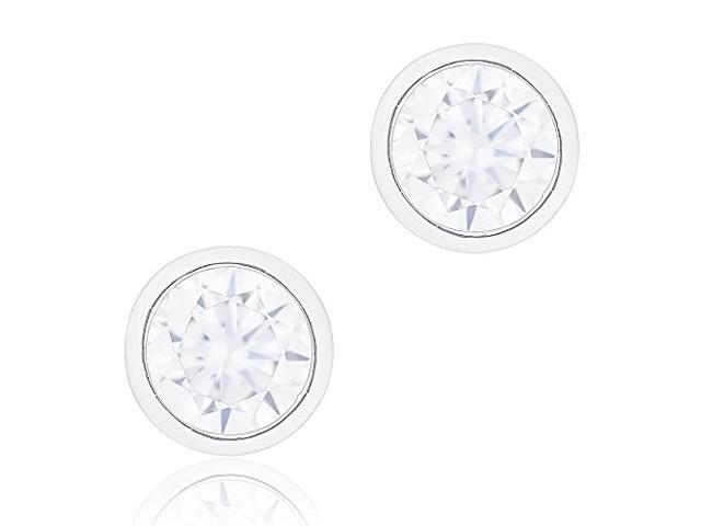 Click here for 18k White Gold Plated Cubic Zirconia Round Cut Uni... prices