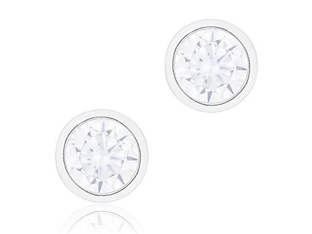Click here for 18k White Gold Plated Cubic Zirconia Round Cut Uni... prices