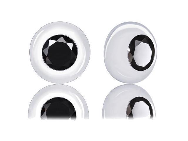 Click here for 18k Gold Plated Bezel Cubic Zirconia Solitaire Stu... prices