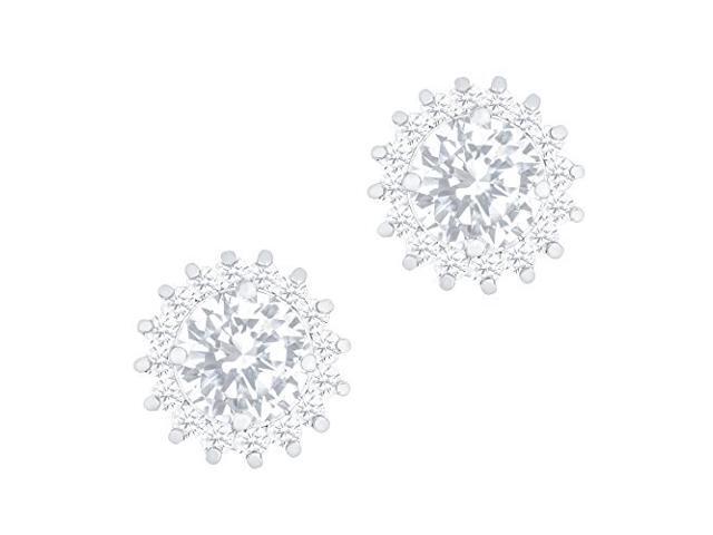 Click here for 18k White Gold Plated Sunflower Solitaire Cubic Zi... prices