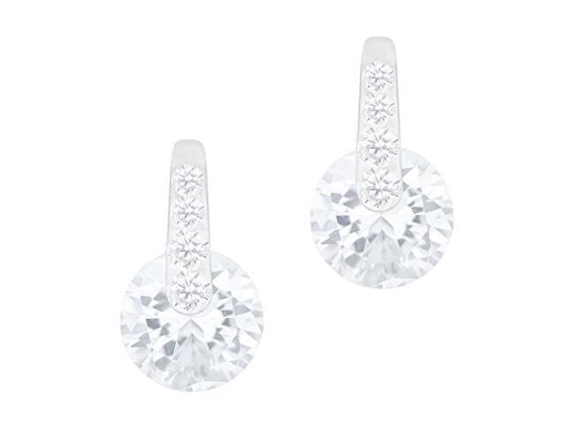 Click here for 18k Gold Plated Round Cubic Zirconia Solitaire Stu... prices