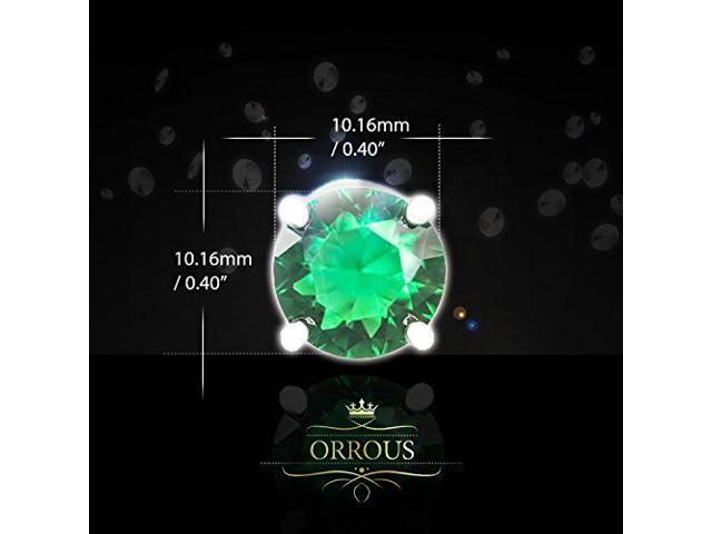 Click here for 18k White Gold Plated Round Cubic Zirconia Solitai... prices