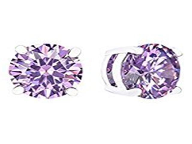 Click here for 18k Gold Plated Round Cubic Zirconia Solitaire Stu... prices