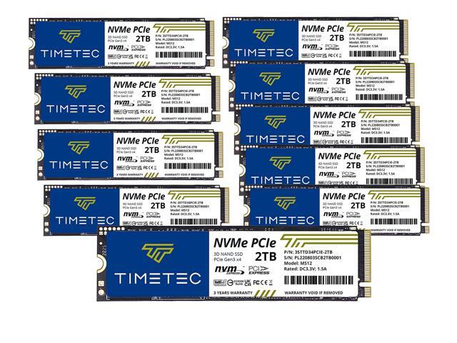 Click here for Timetec 2TBx10 (10 Pack) with DRAM Cache SSD NVMe... prices
