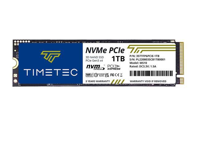 Click here for Timetec 1TB 3D NAND NVMe Gen3x4 PCIe M.2 2280 Inte... prices