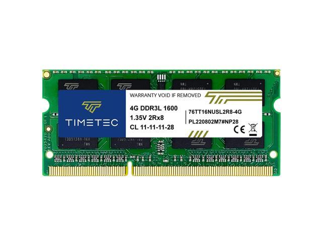 Click here for Timetec 4GB DDR3L / DDR3 1600MHz PC3L-12800 / PC3-... prices