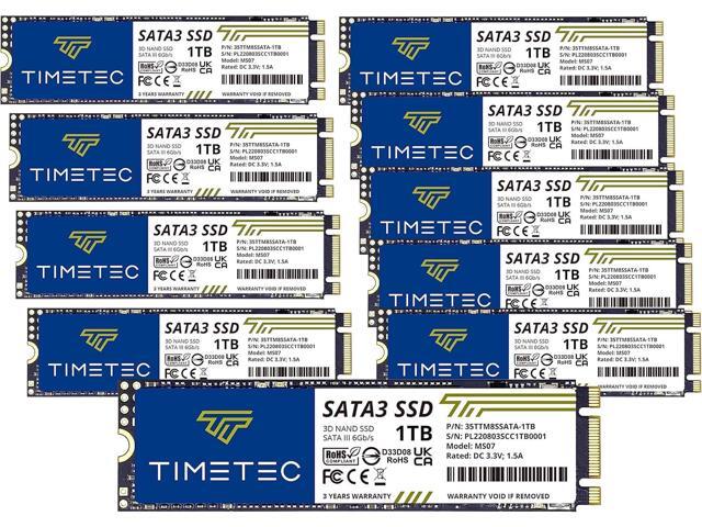 Click here for Timetec 1TBx10 (10 Pack) SSD 3D NAND TLC SATA III... prices